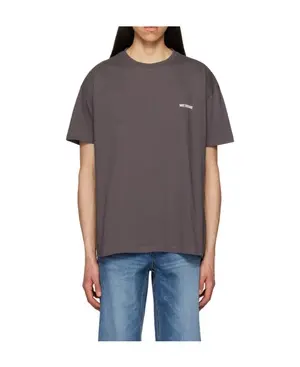 We11Done Logo-print Cotton T-shirt