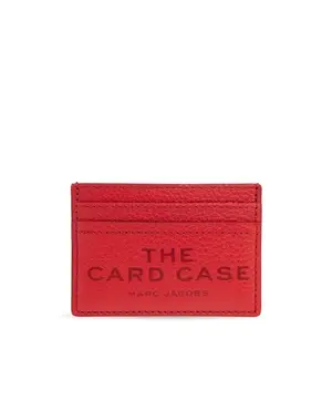 Marc Jacobs Logo Card Holder - Red