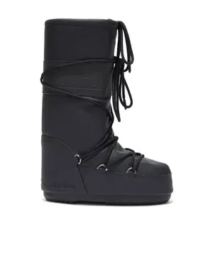 Moon Boot Icon Lace-up Snow Boots - Black