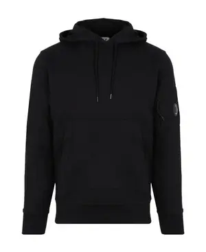 C.P. COMPANY Hooded Hoodie - Black