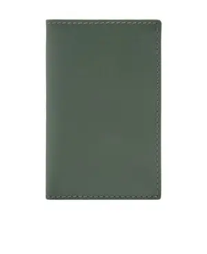 Comme Des Garçons Classic Group Stitched Cardholder - Green