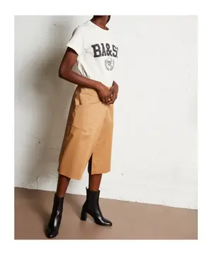Ba&sh Logo Crew Neck T-shirt