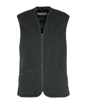 Barbour Zip-up Padded Gilet - Black