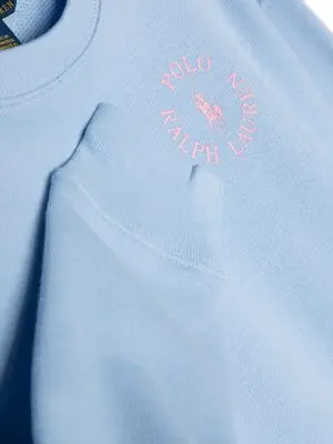 Polo Ralph Lauren Crewneck Logo Embroidered Fleece Sweatshirt
