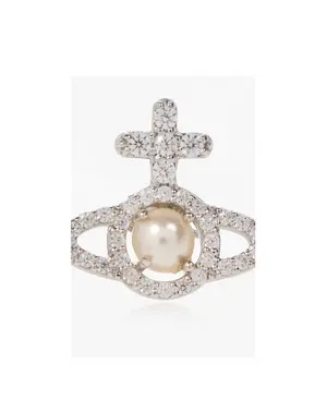 VIVIENNE WESTWOOD Olympia Pearl Stud Earrings
