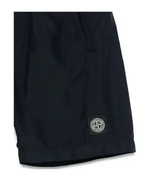 Stone Island Logo-patch Shorts