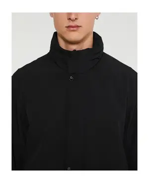 Stone Island Logo Patch Hooded Jacket