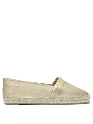 CastaÑer Square-toe Flats - Nude