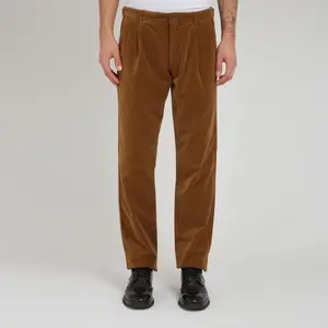 Aspesi Classic Fit Pleated Trousers