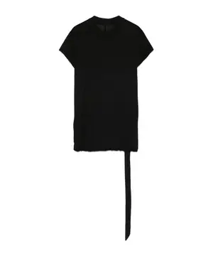 Rick Owens Level Strap Detail T-shirt - Black
