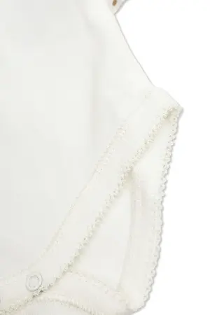Bonpoint Collar-embroidered Baby