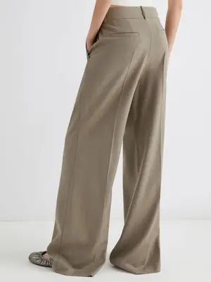 Marella Wide-fit Twill Trousers