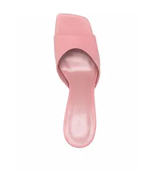 By Far Square-headed High-heeled Sandals