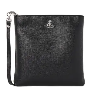 VIVIENNE WESTWOOD Squire Square Cross Body Bag - Black