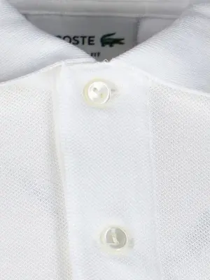 Lacoste L.12.12 Embroidered-logo Polo Shirt - White