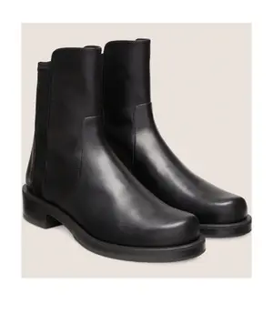 STUART WEITZMAN Round-headed Short Boots