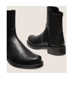 STUART WEITZMAN Round-headed Short Boots