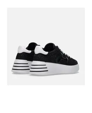 Hogan Crystal-embellished Lace-up Low-top Sneakers