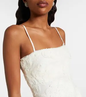 ROTATE BY BIRGER CHRISTENSEN Floral Mesh Gown