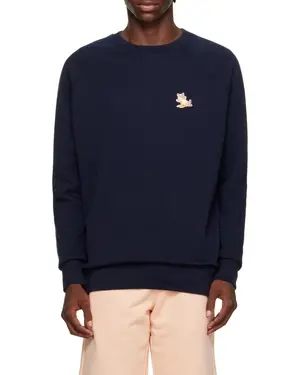 Maison Kitsuné Chillax Fox Patch Classic Sweatshirt