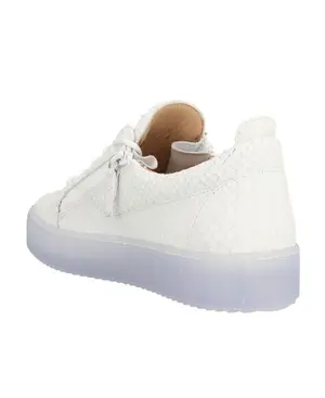 GIUSEPPE ZANOTTI Frankie Lace-up Sneakers - White