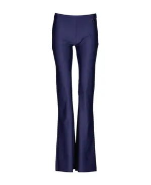 COURREGES Logo Casual Pants - Black