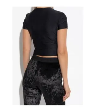 Versace Rhinestone-embellished T-shirt