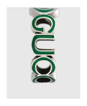 Gucci Interlocking G Enamel Ring