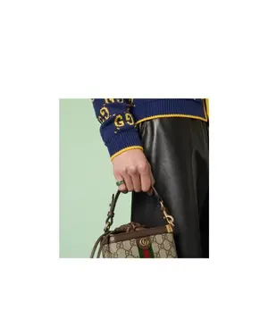 Gucci Interlocking G Enamel Ring
