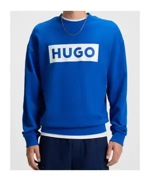 Hugo Boss Logo Printed Crewneck Sweatshirt
