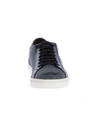 Emporio Armani Low Top Sneakers With Graphic Detailing