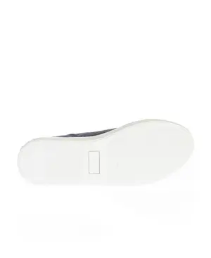 Emporio Armani Round Head Flat High-top Sneakers