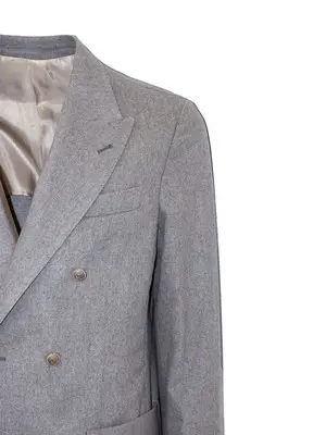 Eleventy Double-breasted Jacket