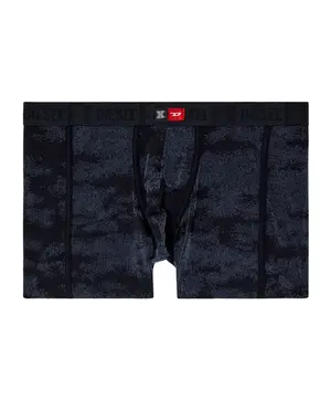 DIESEL® Patterned Boxer Briefs - Black
