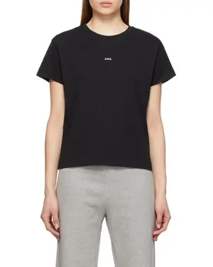 A.p.c. Logo Printed Crewneck T-shirt