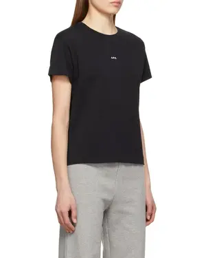A.p.c. Logo Printed Crewneck T-shirt