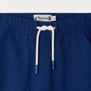 Bonpoint Logo-patch Drawstring Shorts