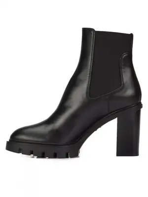 Santoni Round-toed Ankle Boots