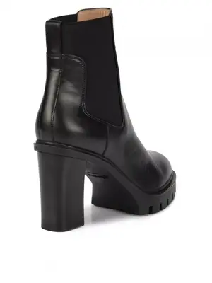 Santoni Round-toed Ankle Boots