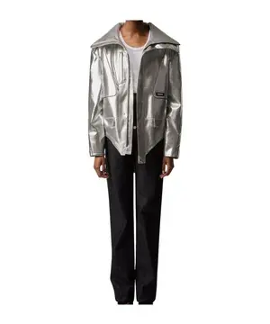 Coperni Long-sleeved Jacket - Silver