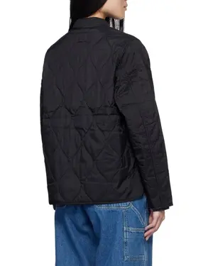 Carhartt Work In Progress Logo Patch Quilted Padded Jacket
