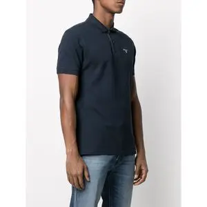 Barbour Logo Embroidered Short-sleeved Polo Shirt