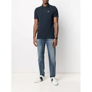 Barbour Logo Embroidered Short-sleeved Polo Shirt
