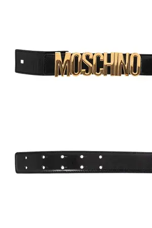 Moschino Logo-buckle Belt