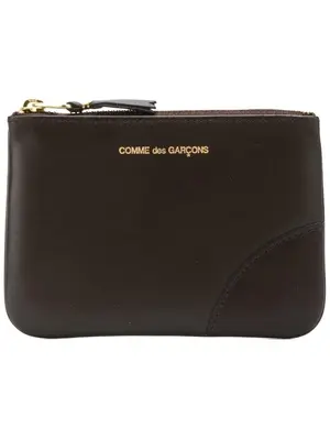 Comme Des Garçons Classic Zipped Wallet - Black
