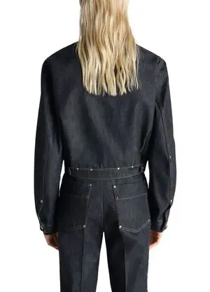 LEMAIRE Cropped Jacket With Studs
