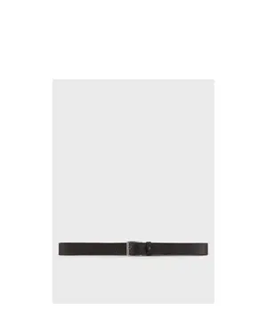 Emporio Armani Logo Debossed Belt