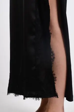 MSGM Logo-print T-shirt Maxi Dress