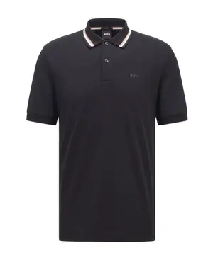Hugo Boss Short-sleeved Polo Shirt - Black