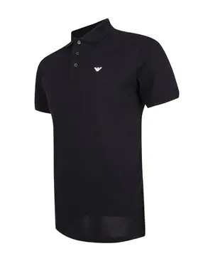 Emporio Armani Logo Lapel Polo Shirt